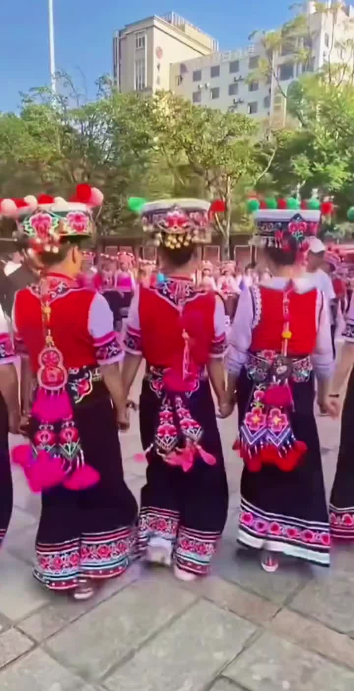 云南彝族风情文化绚丽多彩少数民族传统文化 #少数民族风情 #少数...