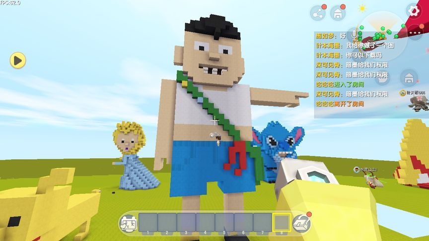 迷你世界:动漫人物大全 小伙伴们 你们能认出几个来