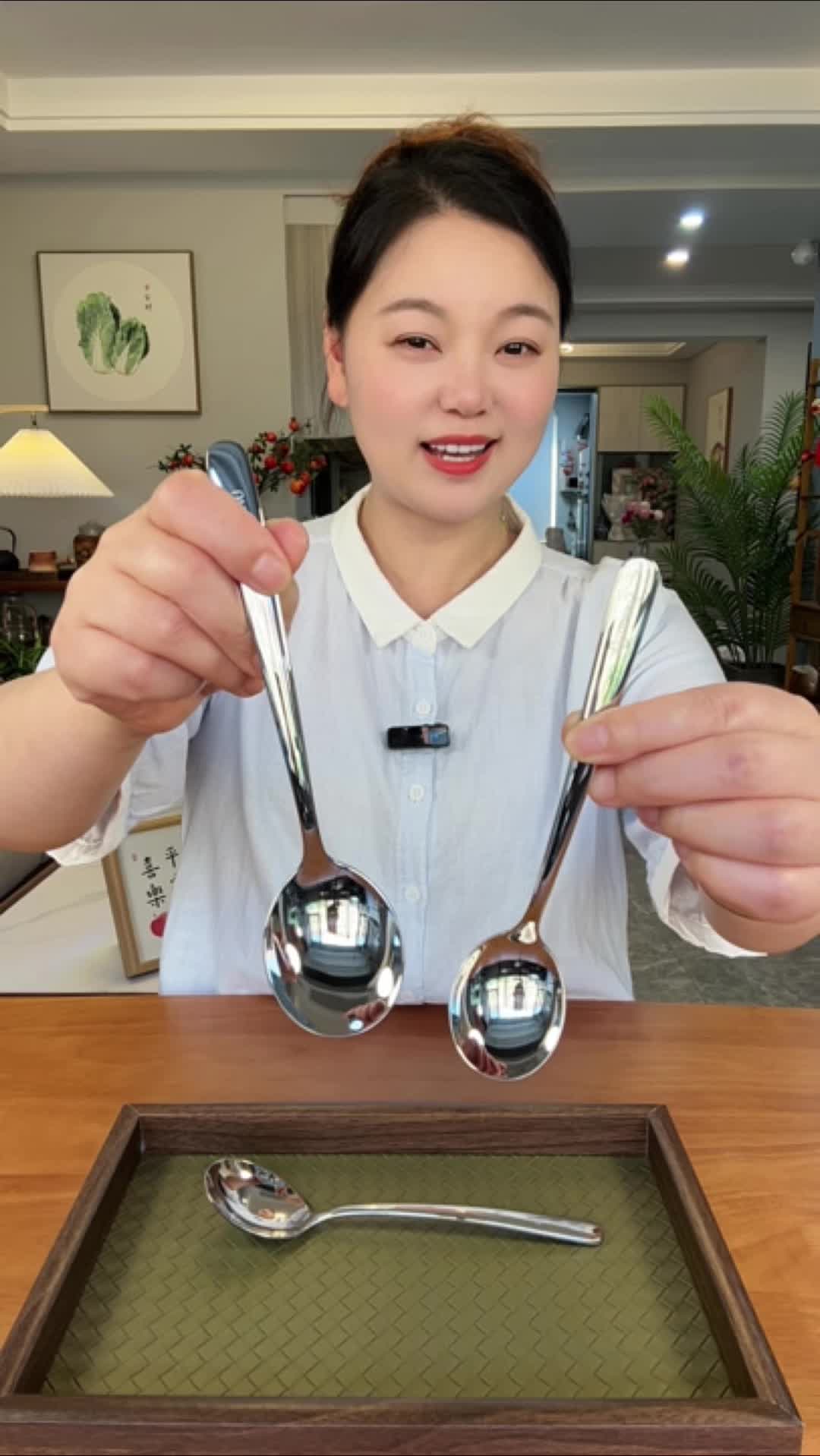 这个勺子质感超好,关键价格还贼便宜#不锈钢勺子 #汤勺 #强烈推荐 #...