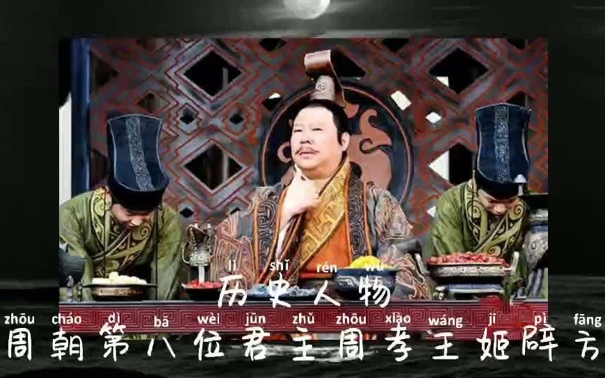 历史人物周朝第八位君主周孝王姬辟方