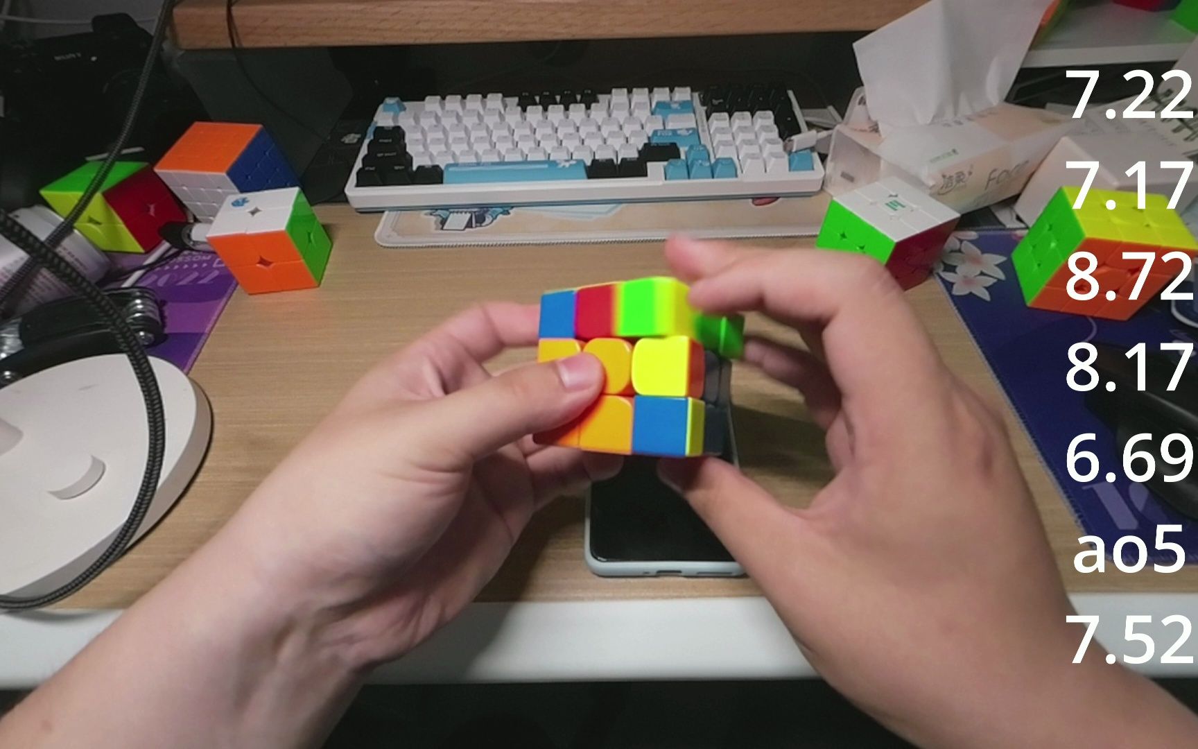 测试大疆action3作为摄像头连接电脑录像随手五次7.52