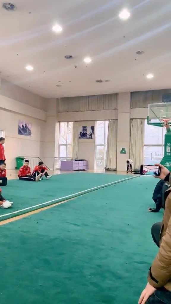 排练期间和中国第一武校,少林寺塔沟武校学生合作一下