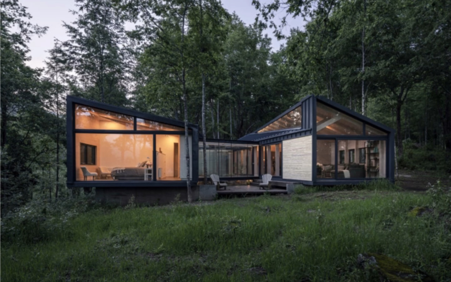 乡村自建房-森林房子