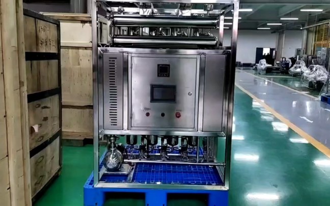 你见过自带蒸汽发生器的蒸馏水机吗?插电接水5分钟产出电导率0.2us/...