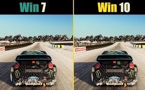 不同系统玩游戏帧数能相差多少?Windows 7 vs. Windows 10。