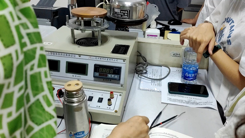 不同材料导热系数测定实验步骤