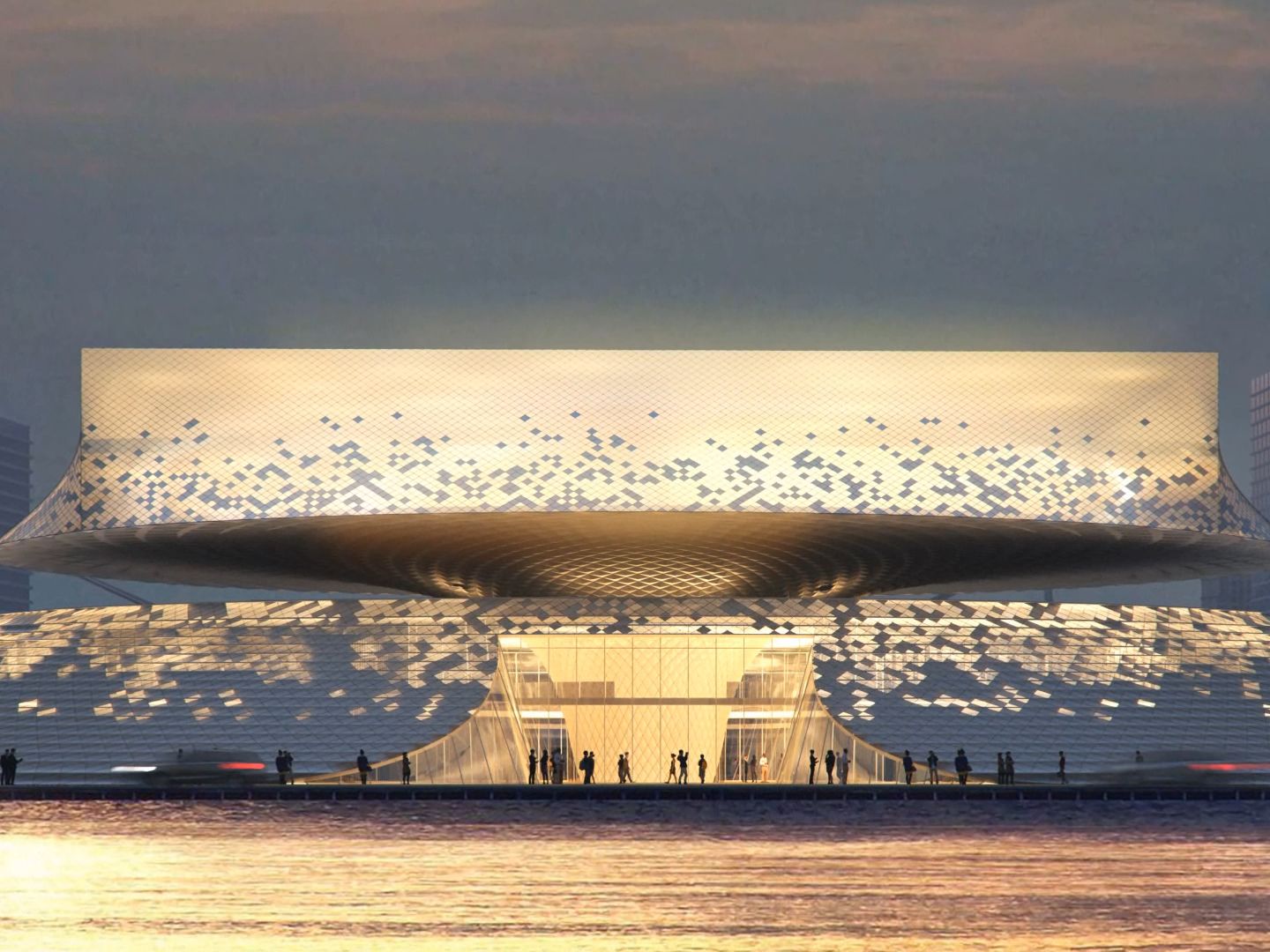 中国汉江生态城一期商业及文化娱乐用地规划概念方案设计