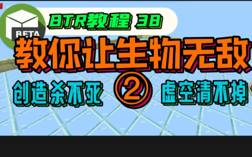 【BTR】教你让实体无敌②