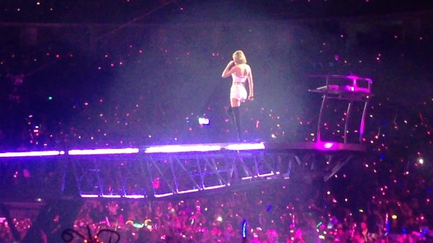 第一视角 见Taylor 私人珍藏Taylorswift的演唱会