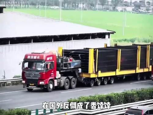 国产重卡在国外卖疯了!百吨巨无霸矿区拉货如履平地