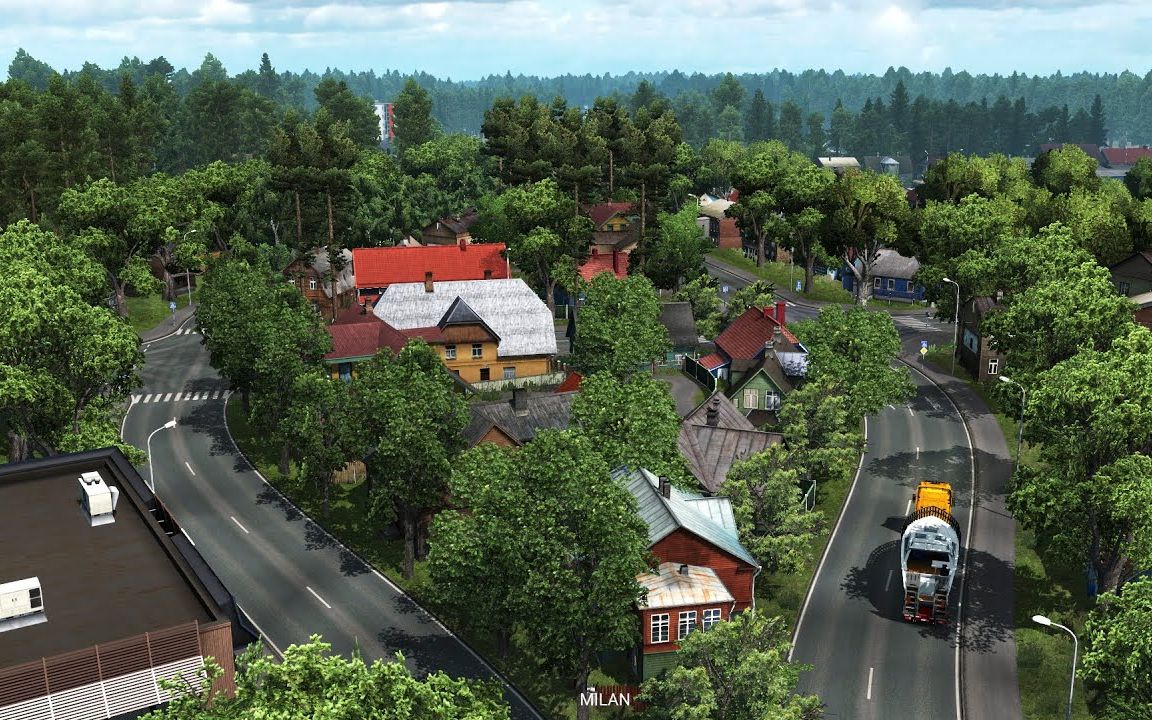 【YouTube】欧卡2mod_里加区域改造|Riga Metro Area Rebuild v1.1-...