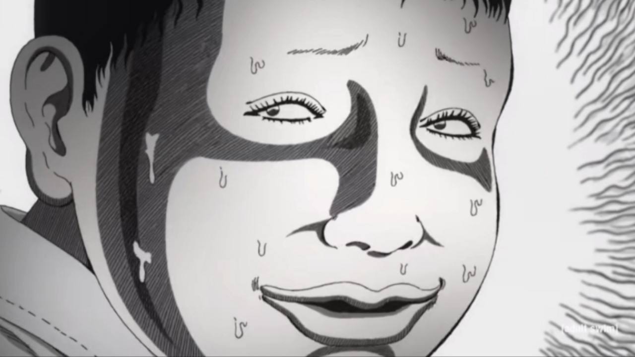 动画《漩涡》第一集 冥场面2 蜗牛人初露端倪 [AI转译]