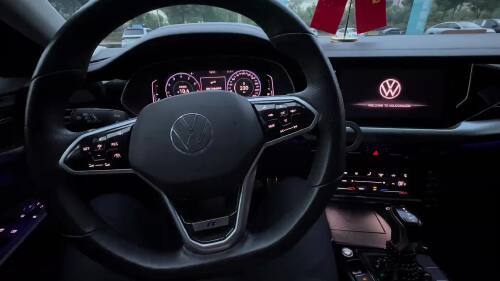 大众车辆设置上车迎宾语让你的车辆在上车给你打招呼增加仪式感