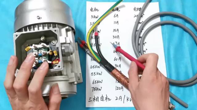 75KW的电机用多大电缆?工地电工说.