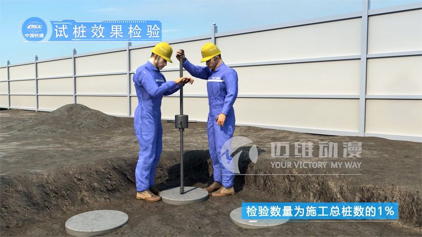 水泥搅拌桩施工流程三维动画-水泥搅拌桩施工工艺三维动画制作