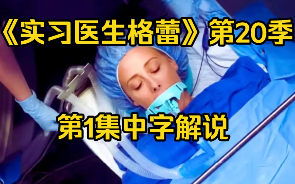 《实习医生格蕾》第20季第一集中字解说