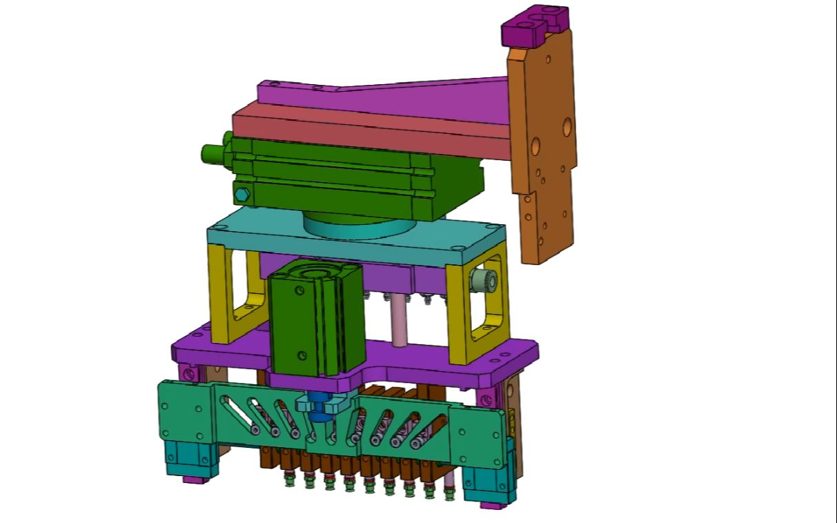 SolidWorks 非标设计教程:非标变间距、旋转取料机构的设计