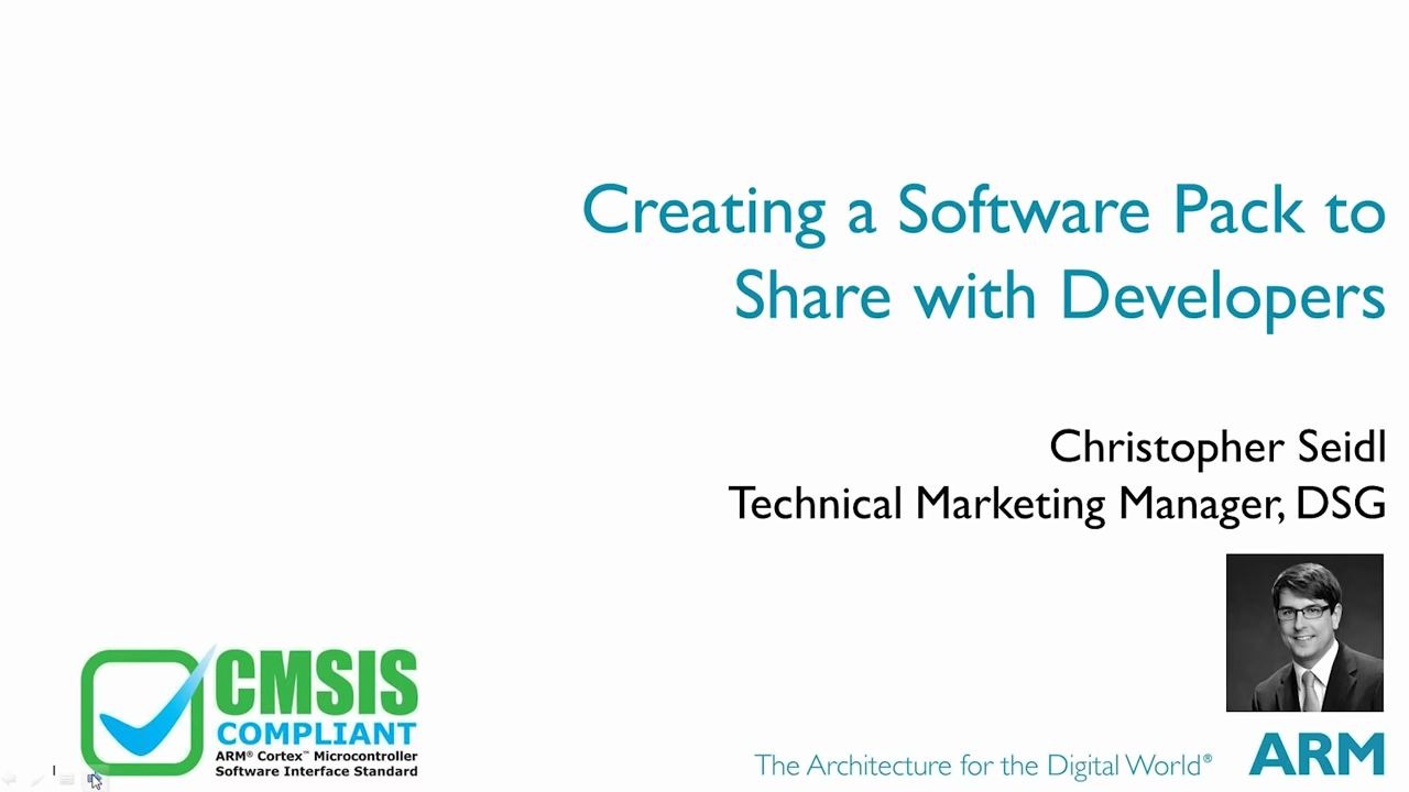 制作keil MDK CMSIS软件包