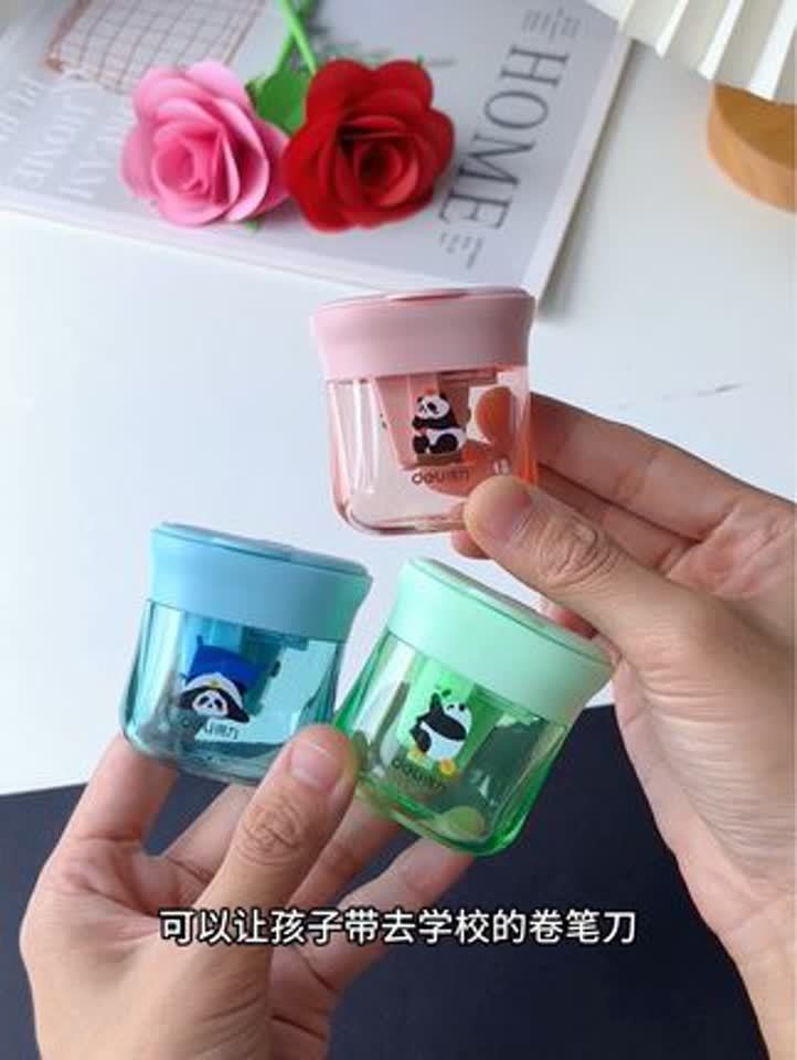 可以让孩子带去学校的卷笔刀,多种铅笔都能削,还有大容量集屑盒,好用...