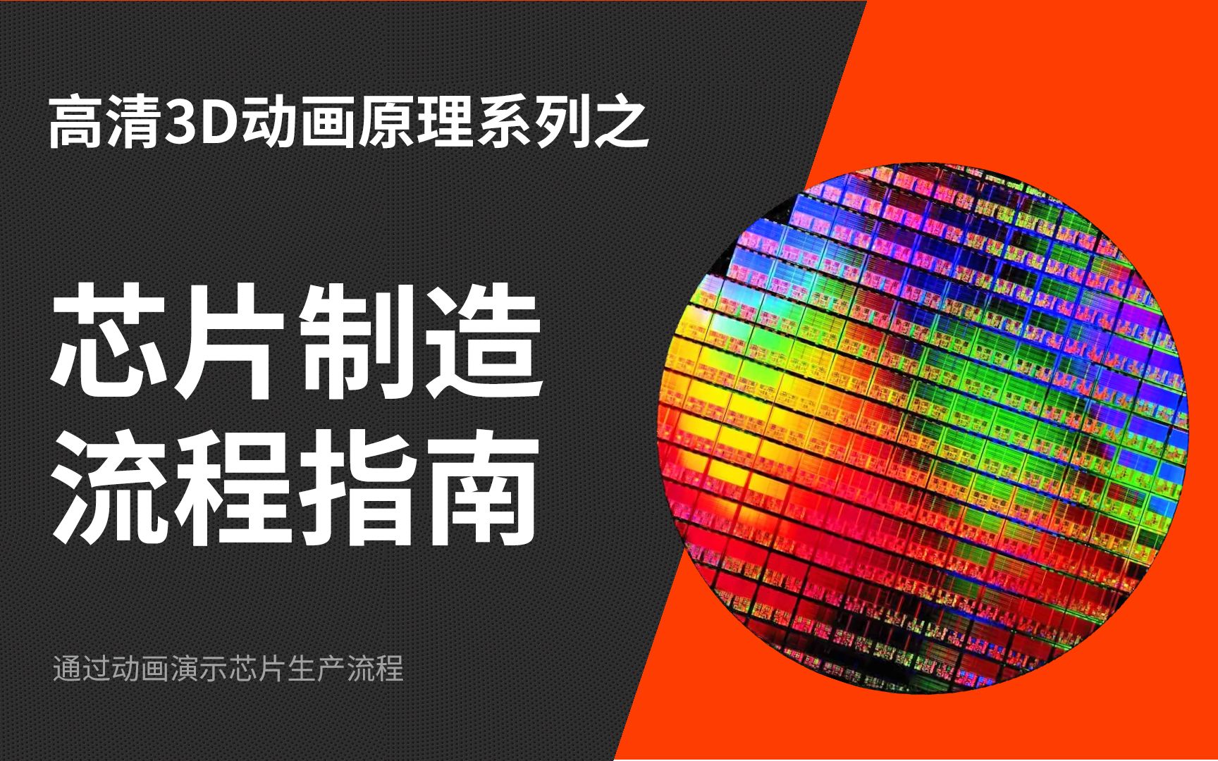 芯片是如何制造出来的?3D动画演示