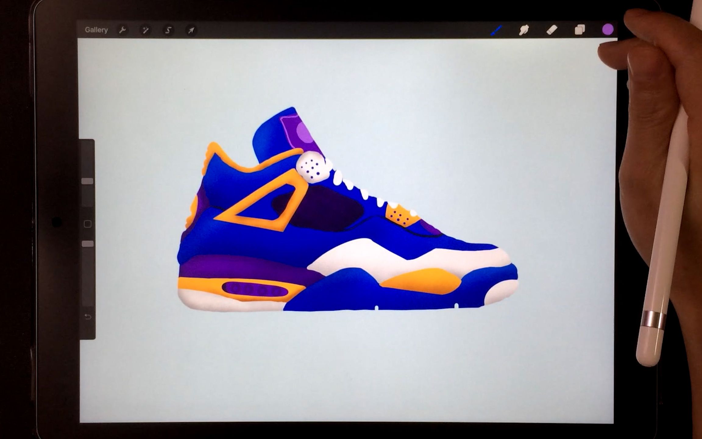 【iPad绘画】难啊!我好难啊!每天更新浏览量还这么底