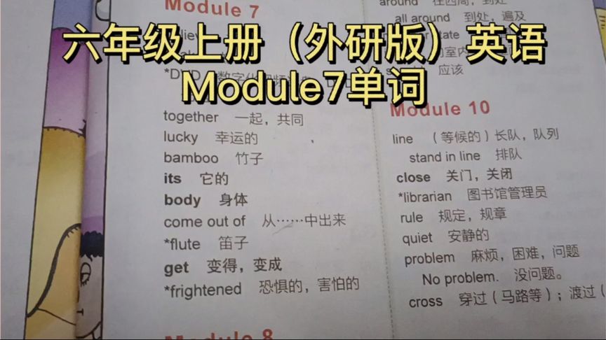 六年级上册(外研版)英语