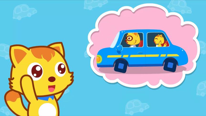 猫小帅故事圆圆的车轮:为什么车轮是圆的?不做成方的或三角形呢