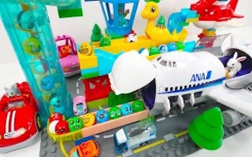 积木搭建:货机课程,积木过山车