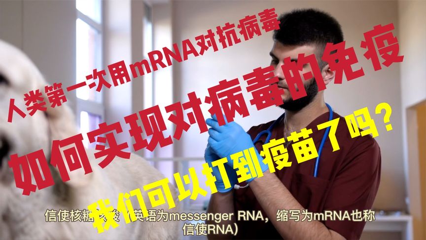 人类第一次用mRNA对抗病毒,作用原理是什么。目前能打到疫苗吗?
