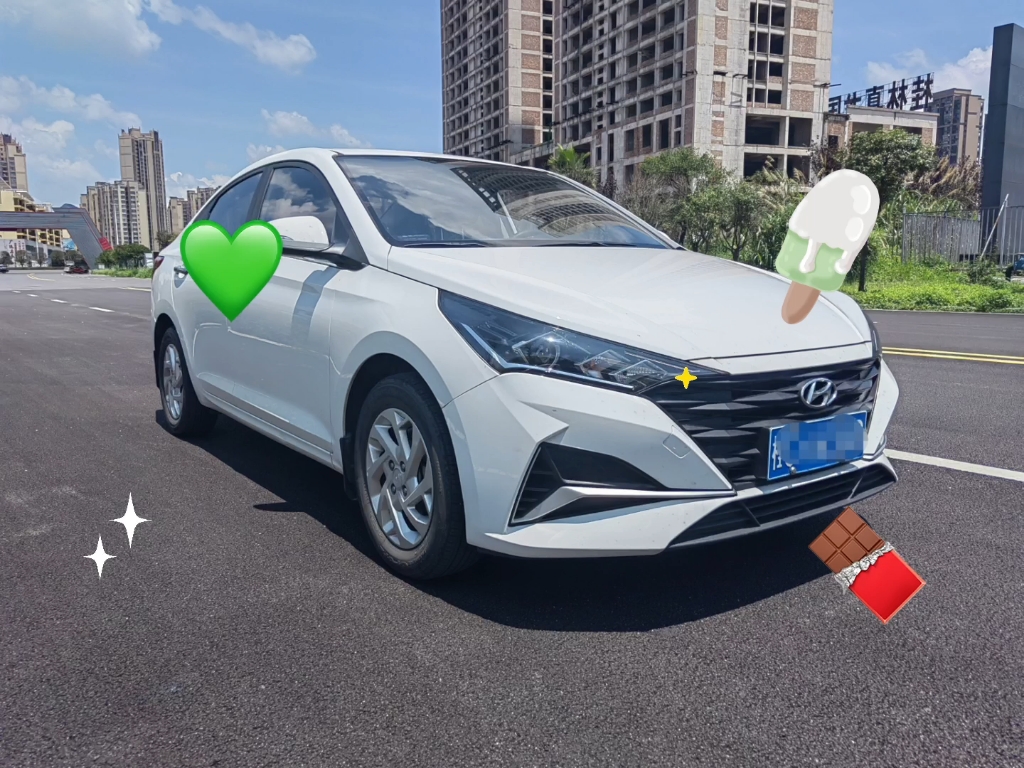 ...现代 悦纳 2020款 1.4L 手动炫酷版GLS 【上牌日期】2021年01月【...