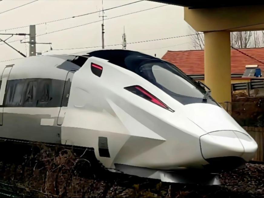 年底王炸——CR450AF样车 复兴号再添新成员,期待早日上线拉人!