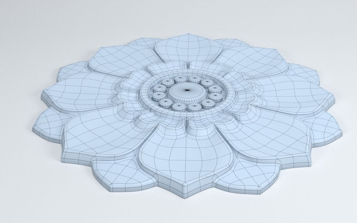 【渲染】渲染光滑后的完美结构线