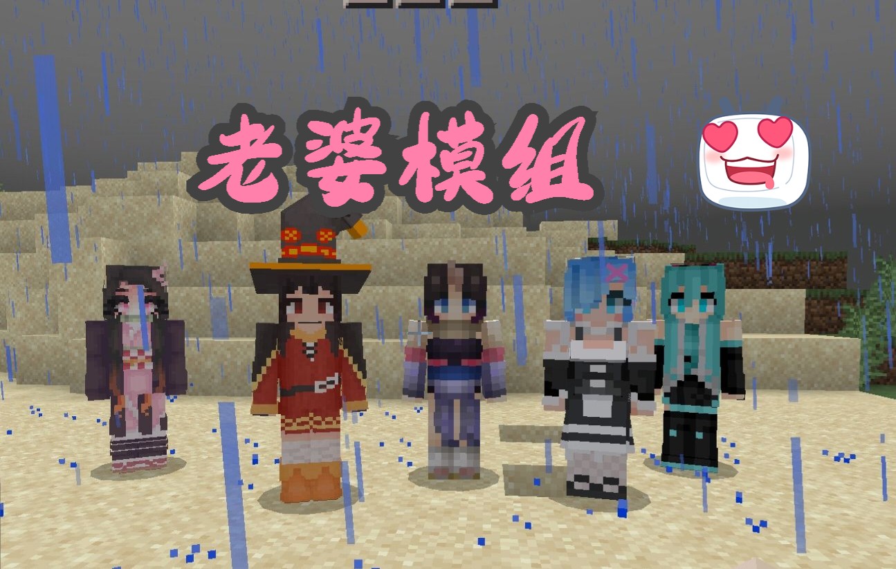 【我的世界】妻子模组,真正的老婆,不来一个吗_哔哩哔哩bilibili_我的...