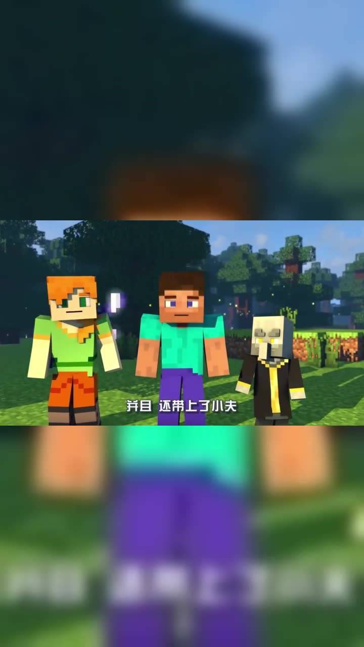 我的世界:史蒂夫与灾厄教主的大战!