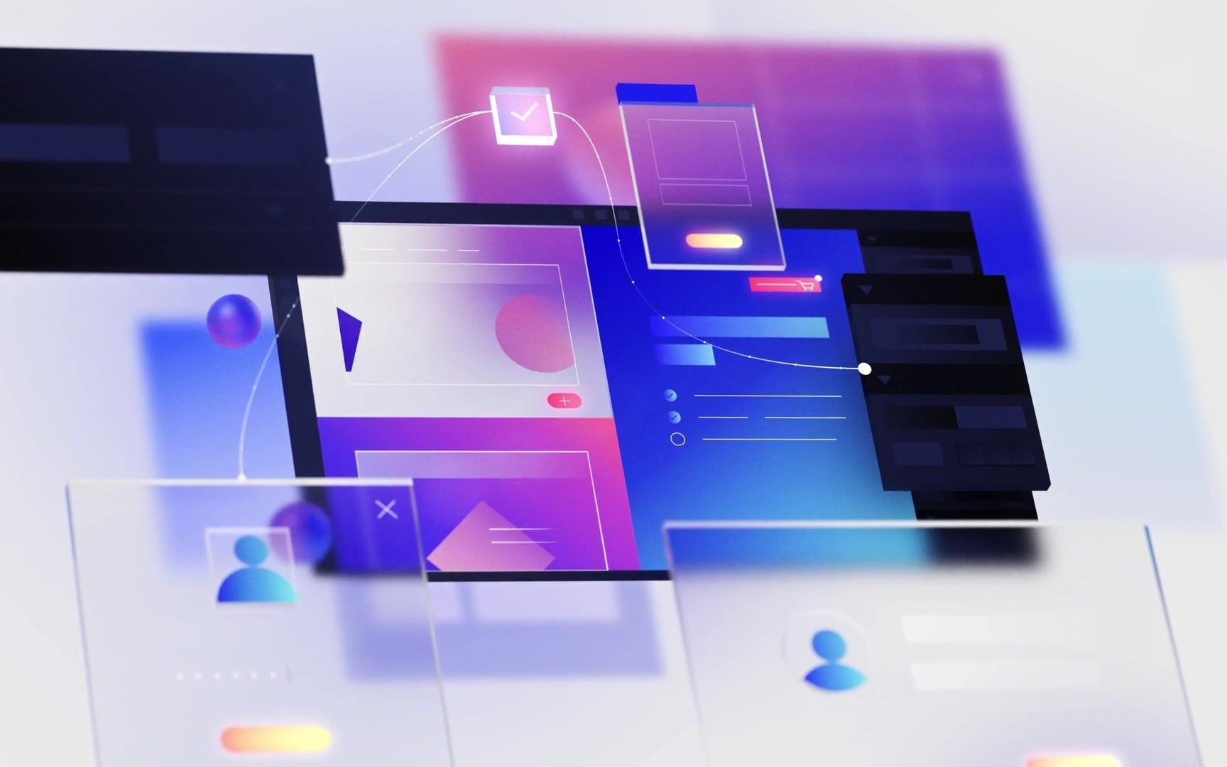 【动态视觉鉴赏】有趣的C4D动态图形广告 Webflow——无代码的新...