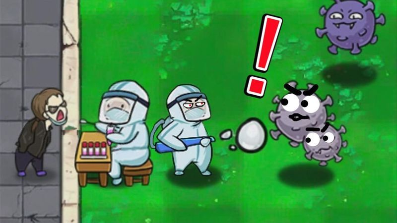 植物大战僵尸:就你小子叫新冠病毒是吧!