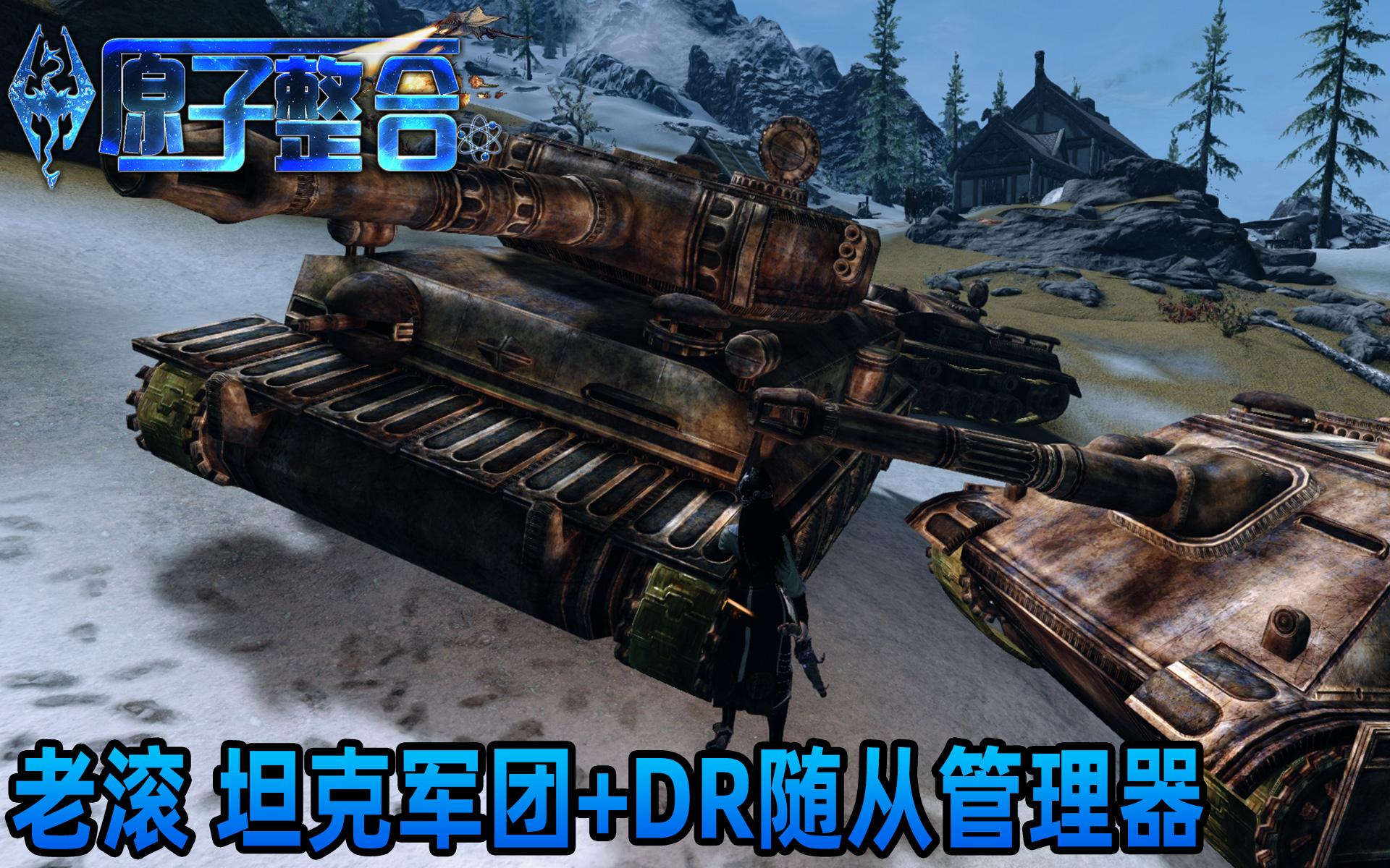▲上古卷轴重置版通用教程[通用01]品如坦克军团+DR随从管理器演示...