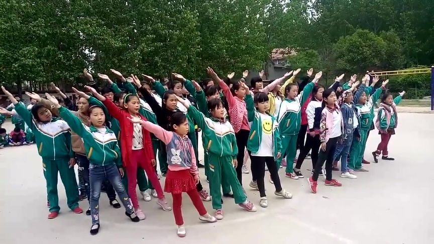 社会主义核心价值观组歌之“文明歌”,小学生现场排练版