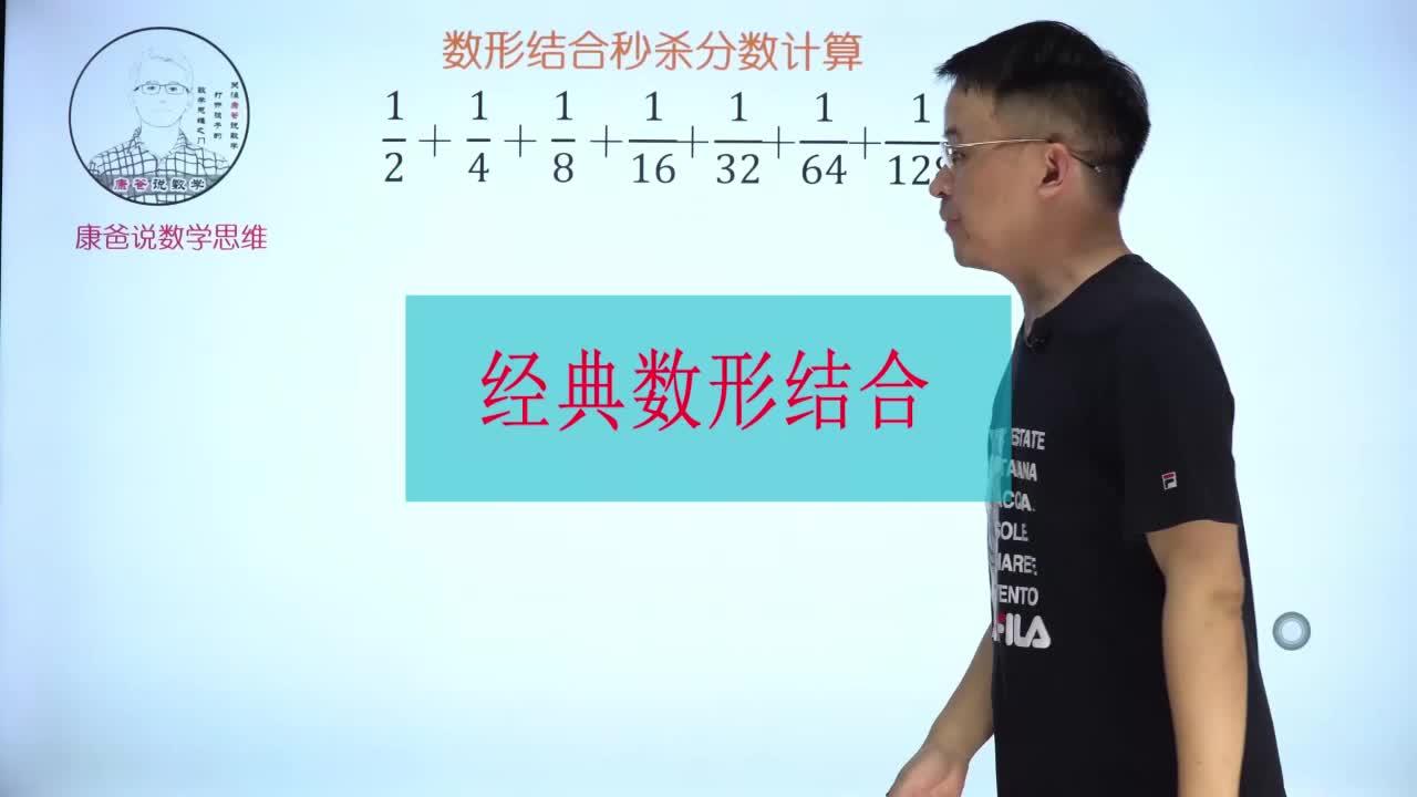 小学经典分数计算题 用数形结合轻松秒杀#小学数学