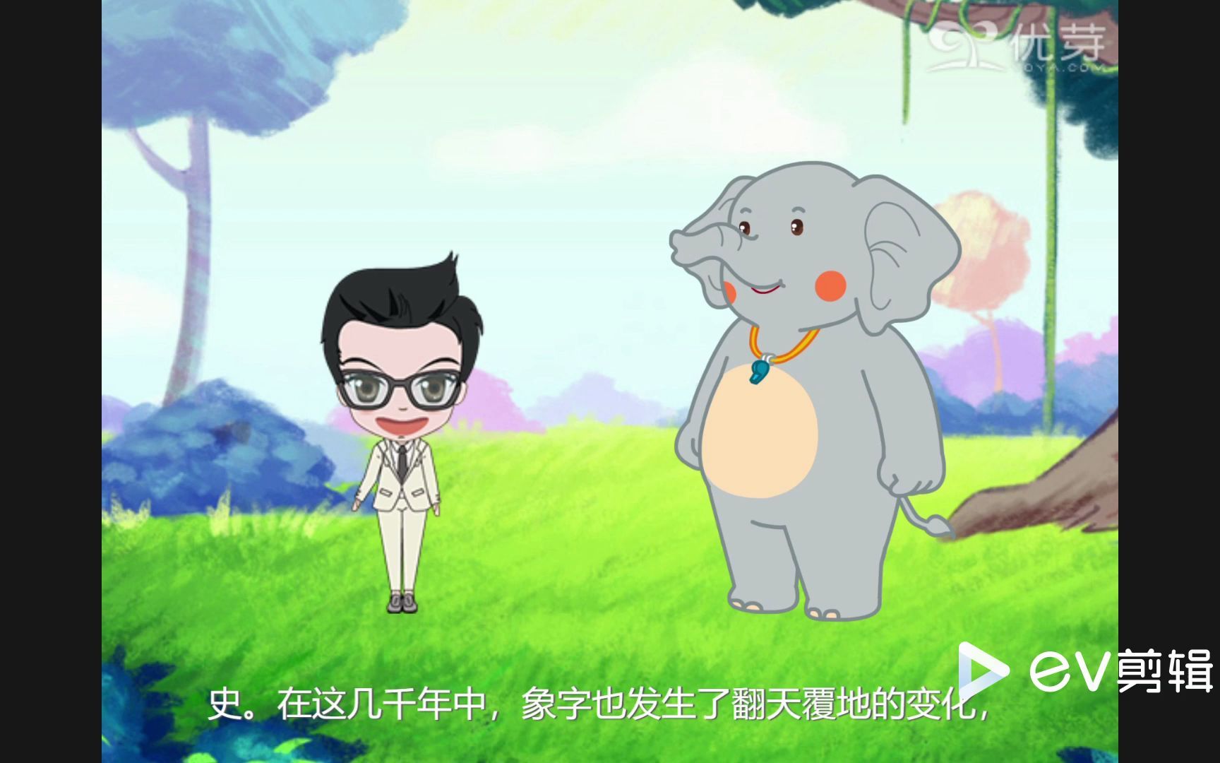 微课作业存档——认识“象”字