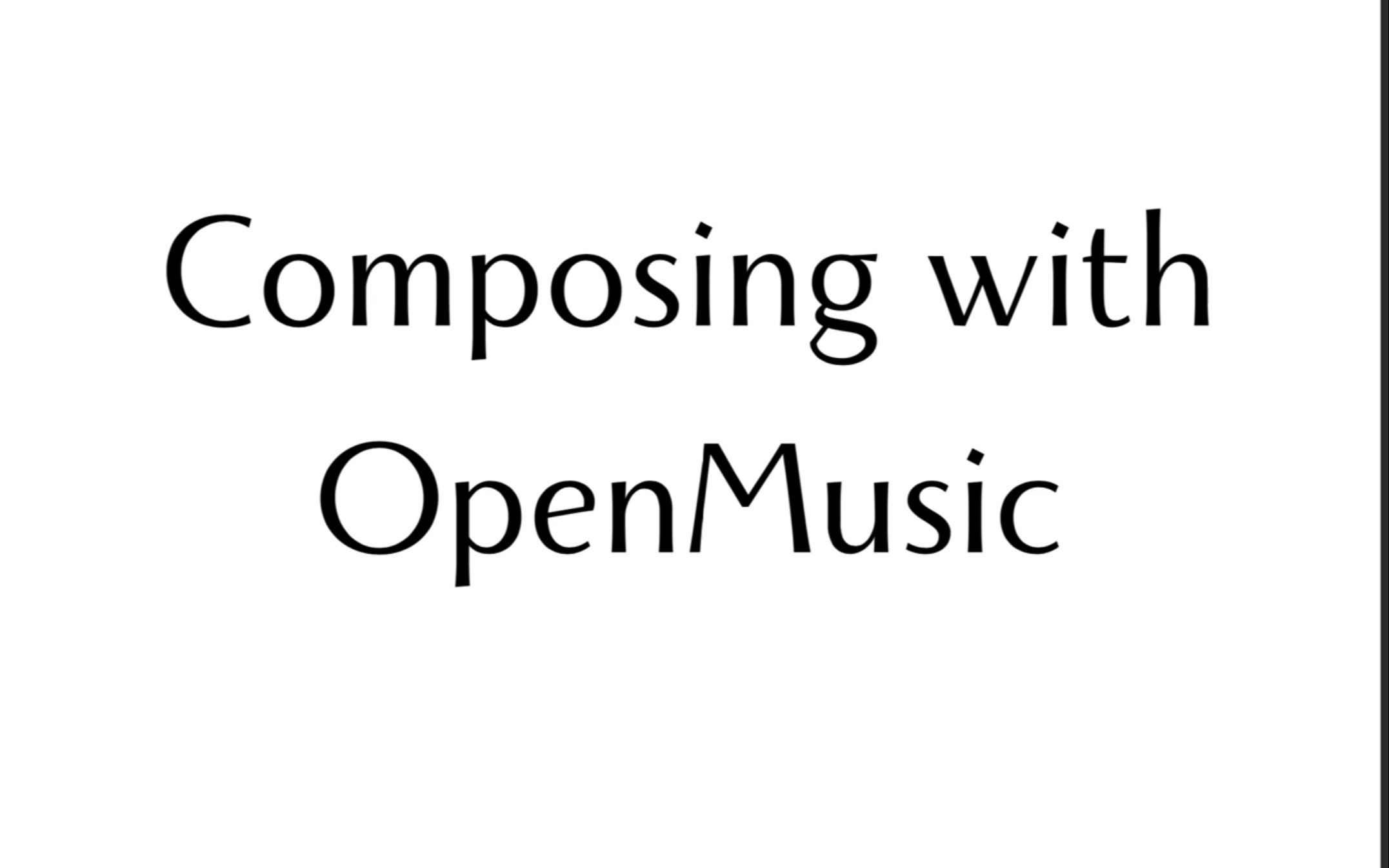[openmusic]作曲软件教程系列七—— 建立音高循环计算器