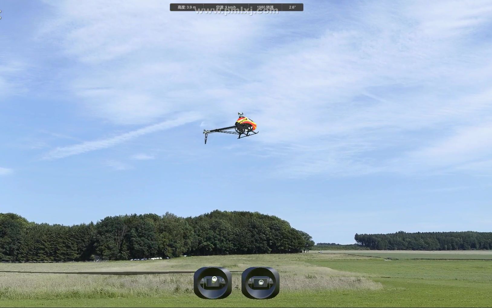 Next模拟器飞XL700直升机