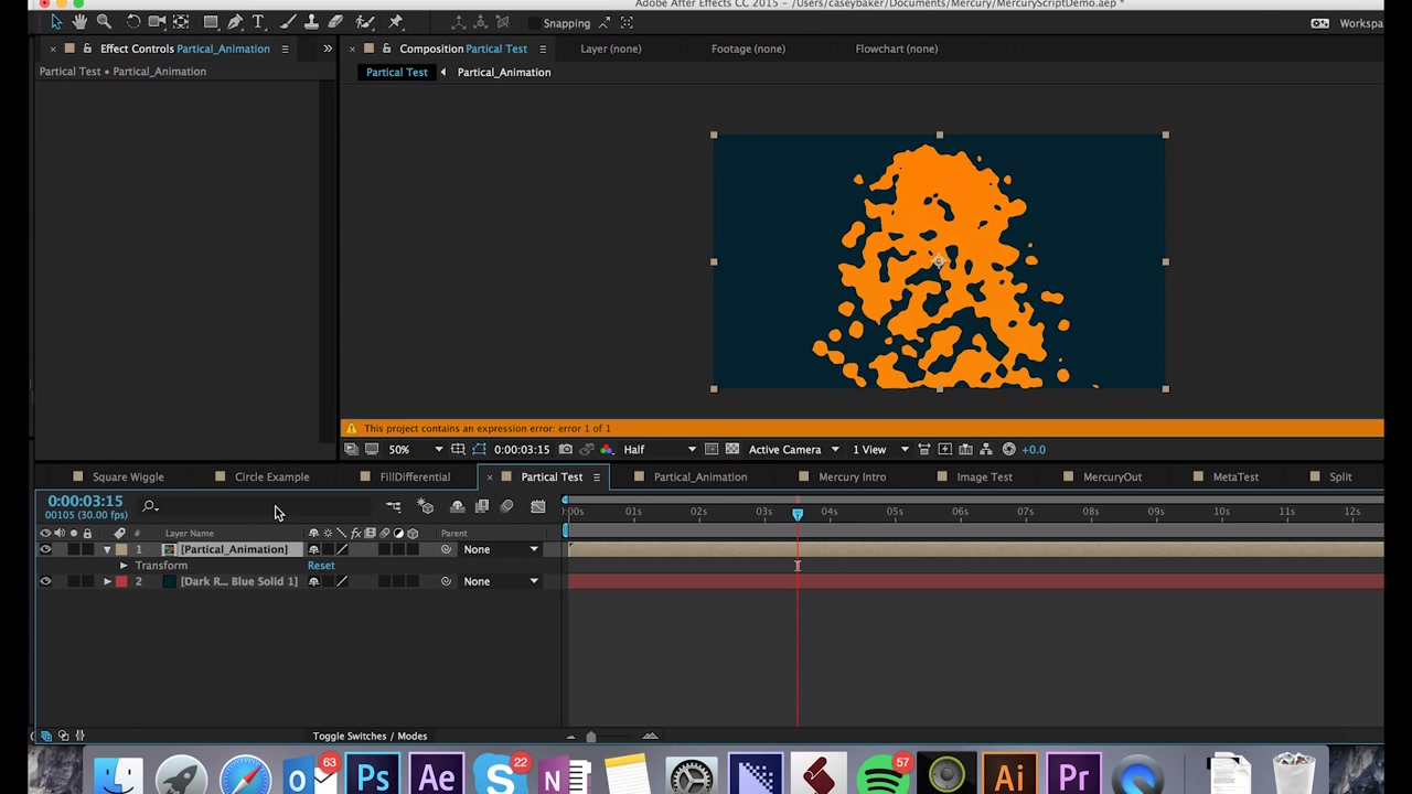 AE融球脚本Mercury演示教程