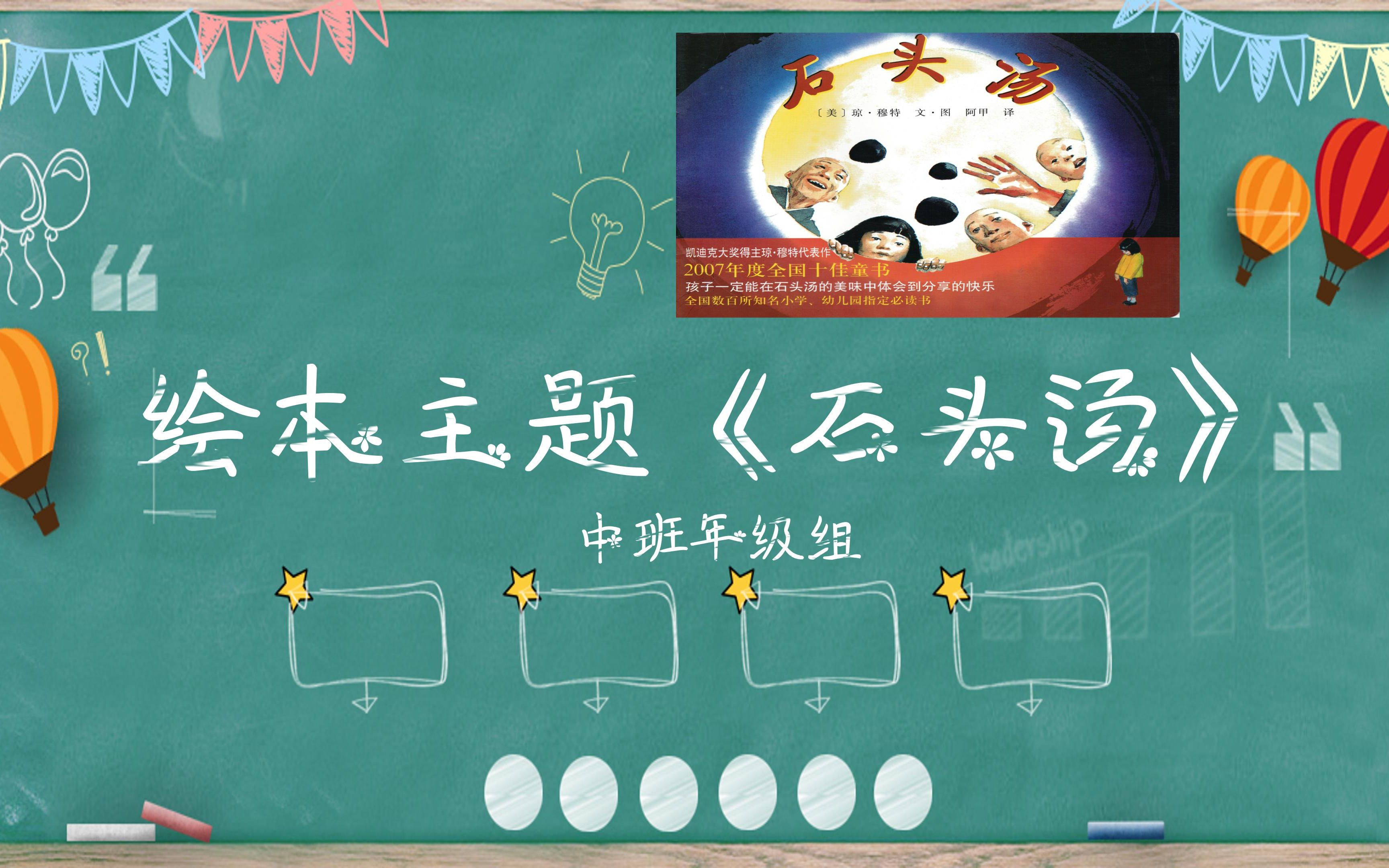苏州市姑苏区观景幼儿园中班年级组绘本主题《石头汤》活动记录
