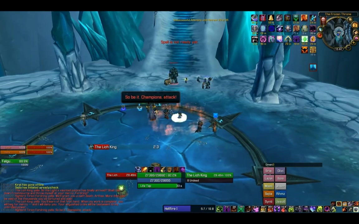 10人冰冠堡垒-巫妖王阿尔萨斯-英雄模式【世界第一】