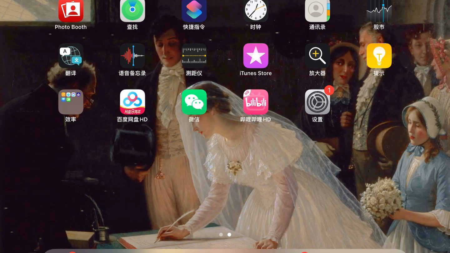 买了不到一天的iPad2021,微信打不开,Siri也打不开。