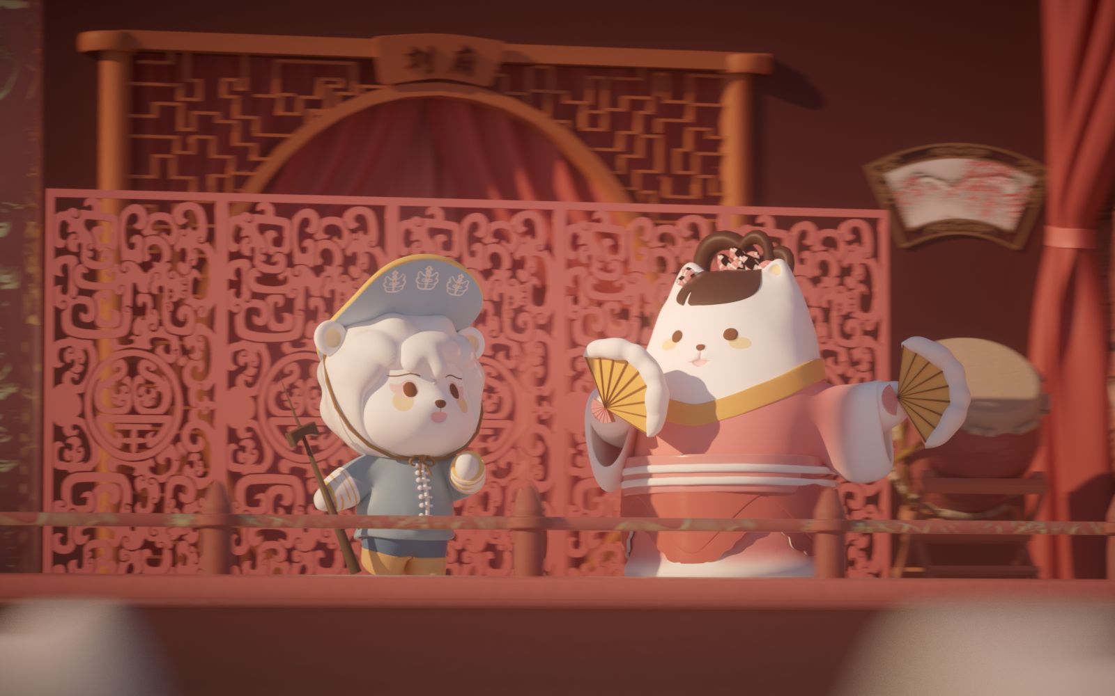 「大三学生接单一年」C4D三维动画作品集