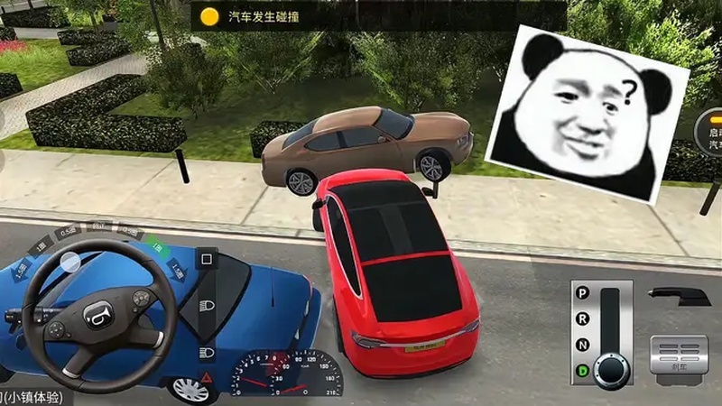 模拟驾驶:开电动车救援事故车,感觉真不错