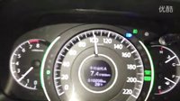 2012CRV定速巡航100的油耗
