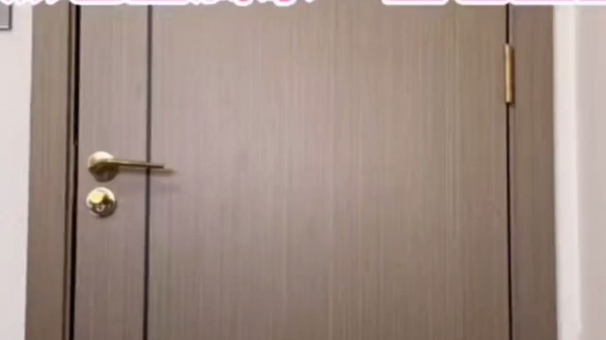 银梨色6号木门,时尚大气,一样的木门款式,不一样的风格